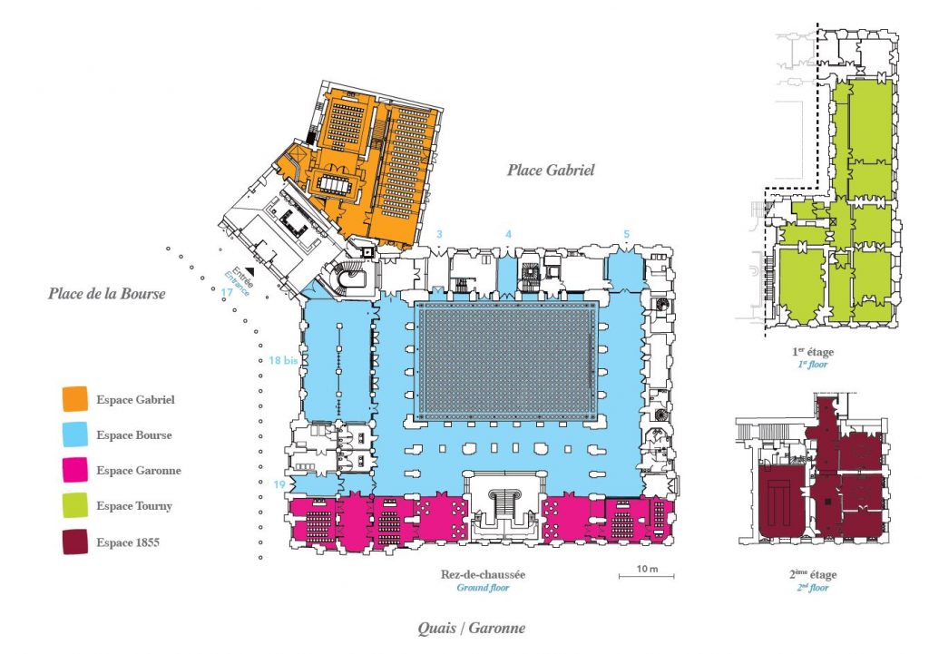 Plan General – Bordeaux Palais de la Bourse